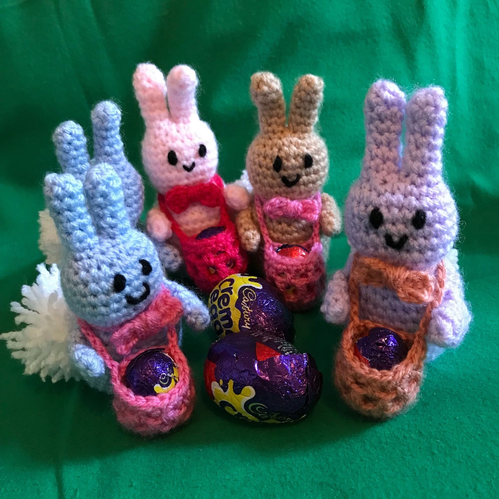 Easter Bunny Crochet Pattern, Step by Step Pdf Download, Easy Pattern ...