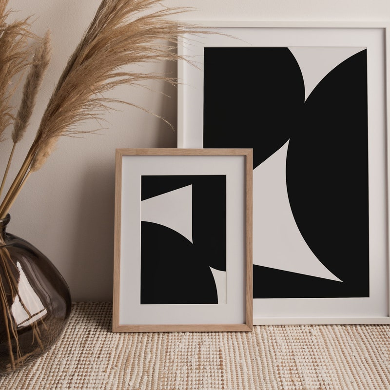 Monochrome Print - Etsy UK