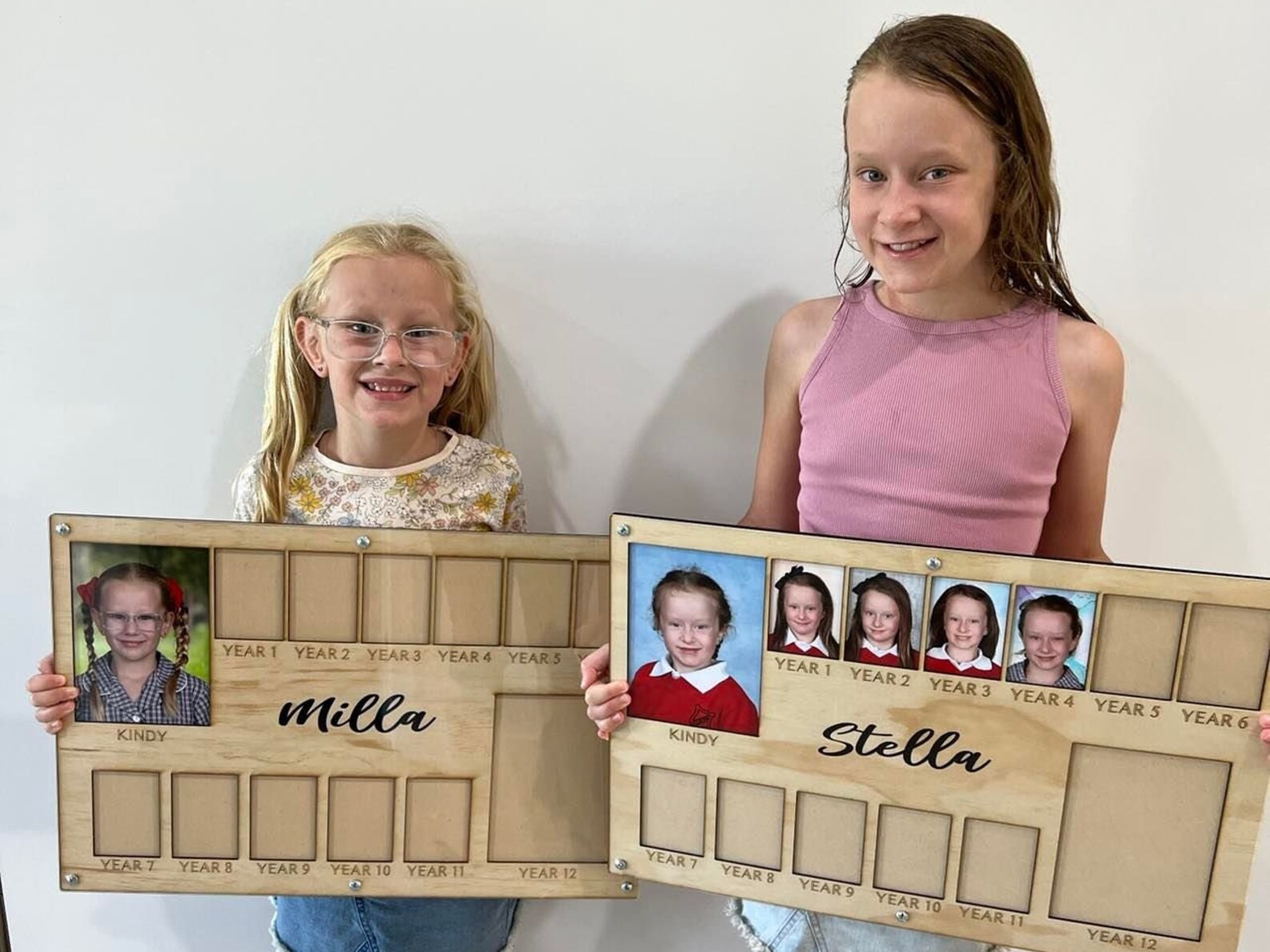 School Years Photo Frames Capturing Your Childs Growth Over | Etsy