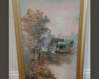 W Riley Painting - Etsy