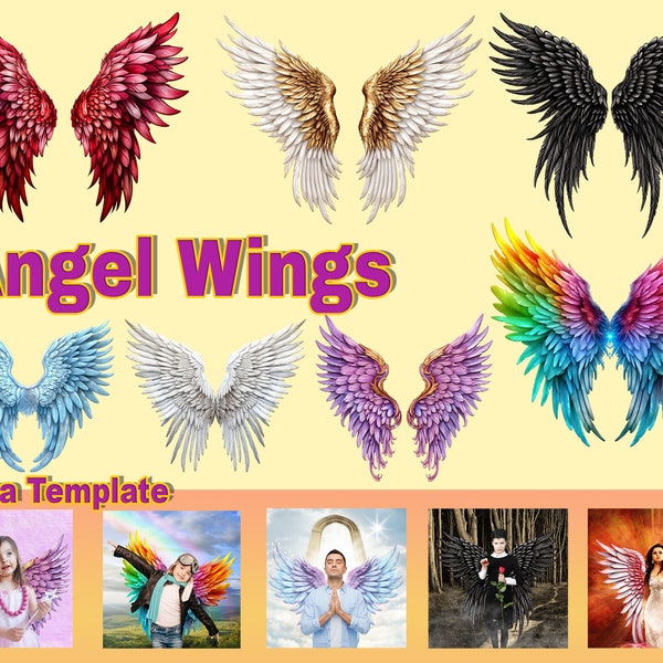 Angel Clipart Canva - Etsy