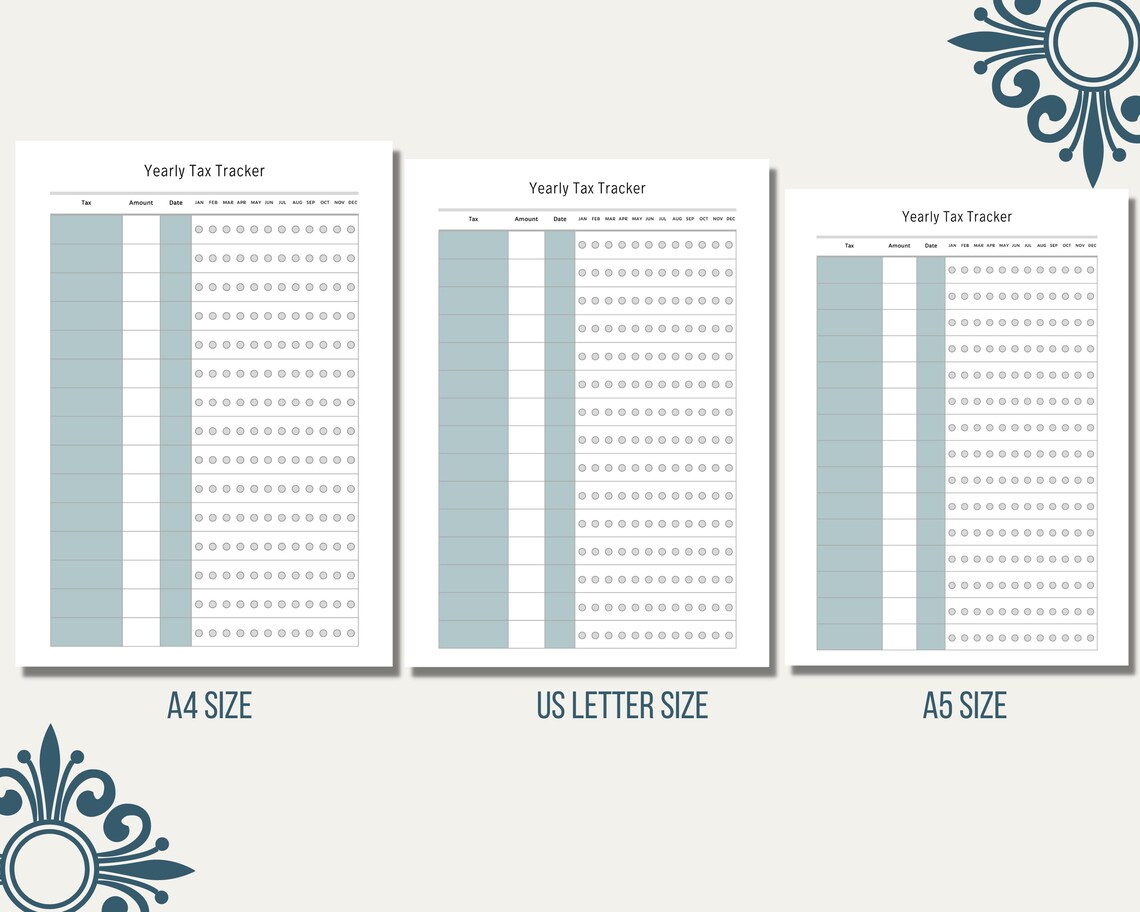 Printable Budget Planner Expense Tracker Financial Planner - Etsy