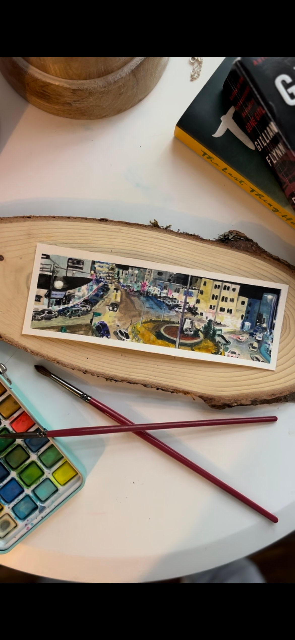 Custom Bookmark, Unique Handmade Watercolor Bookmark, Handpainted to ...