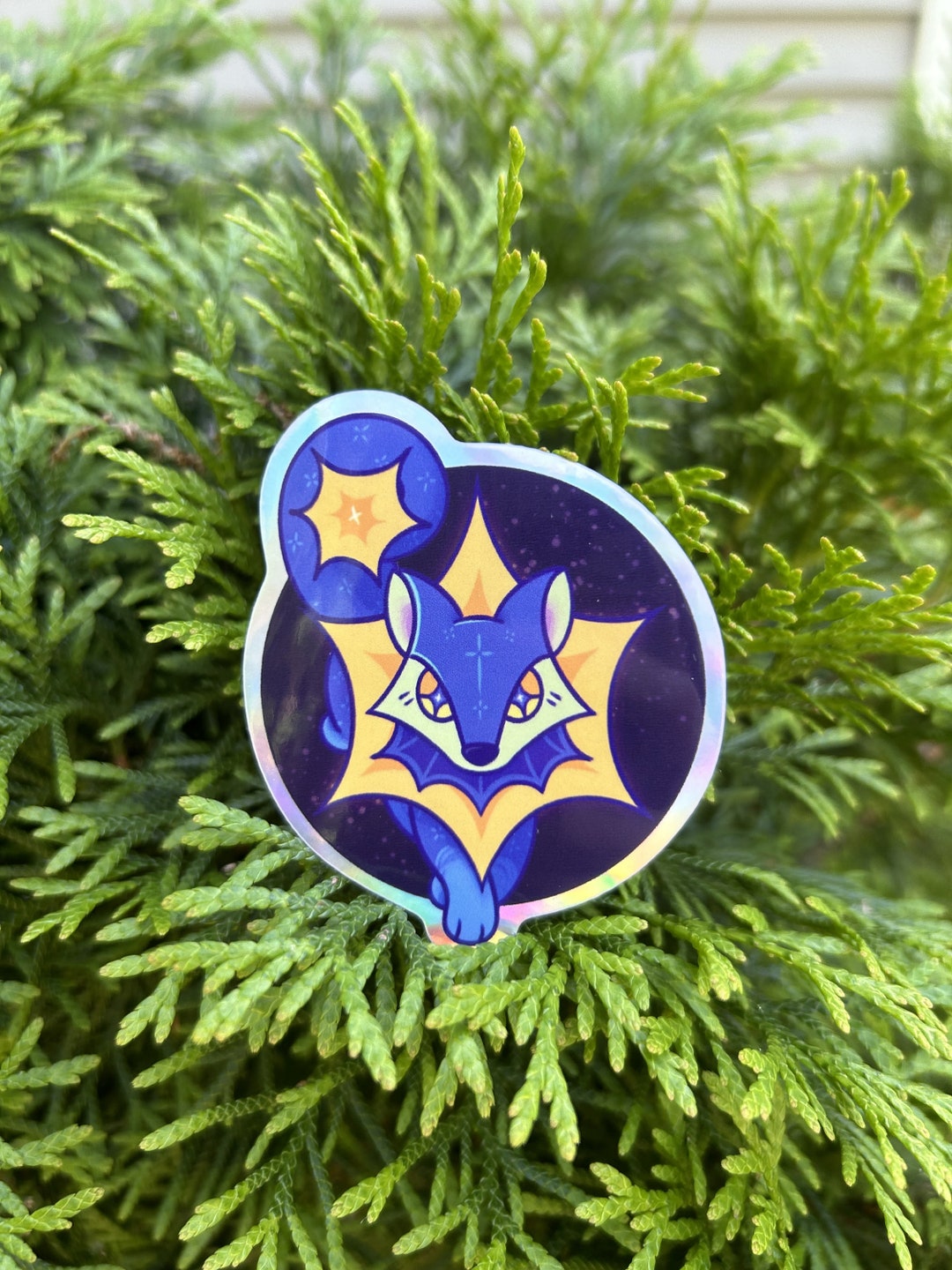 Star Fox Holographic Sticker - Etsy