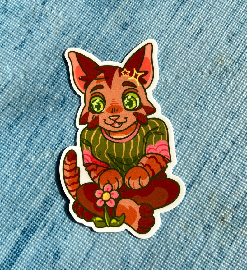 Just Roll With It (JRWI) - Taxi the Tabaxi Sticker (unofficial Merch ...