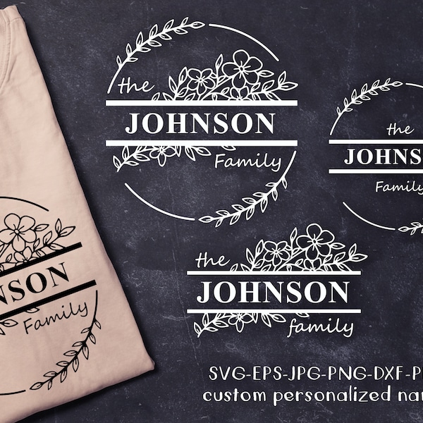 Family Name Art - Etsy