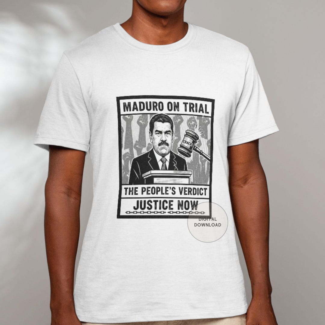 Nicolás Maduro Protest Art Printable – Justice Now Editorial Political ...