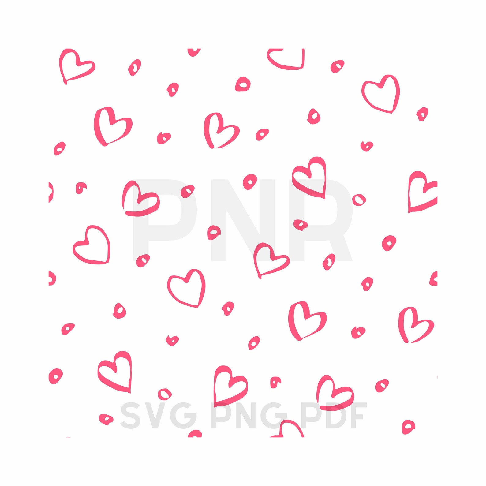 Pink Heart, Pink Hearts Svg,png,pdf, 41 Pieces Svg - Etsy