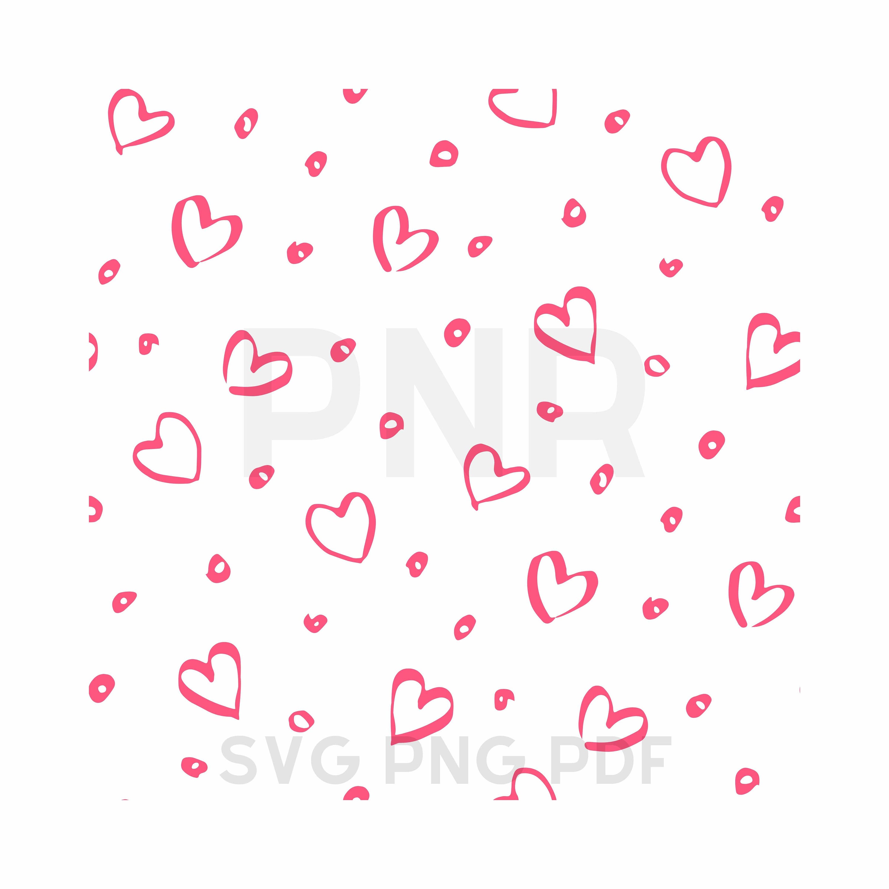 Pink Heart, Pink Hearts Svg,png,pdf, 41 Pieces Svg - Etsy