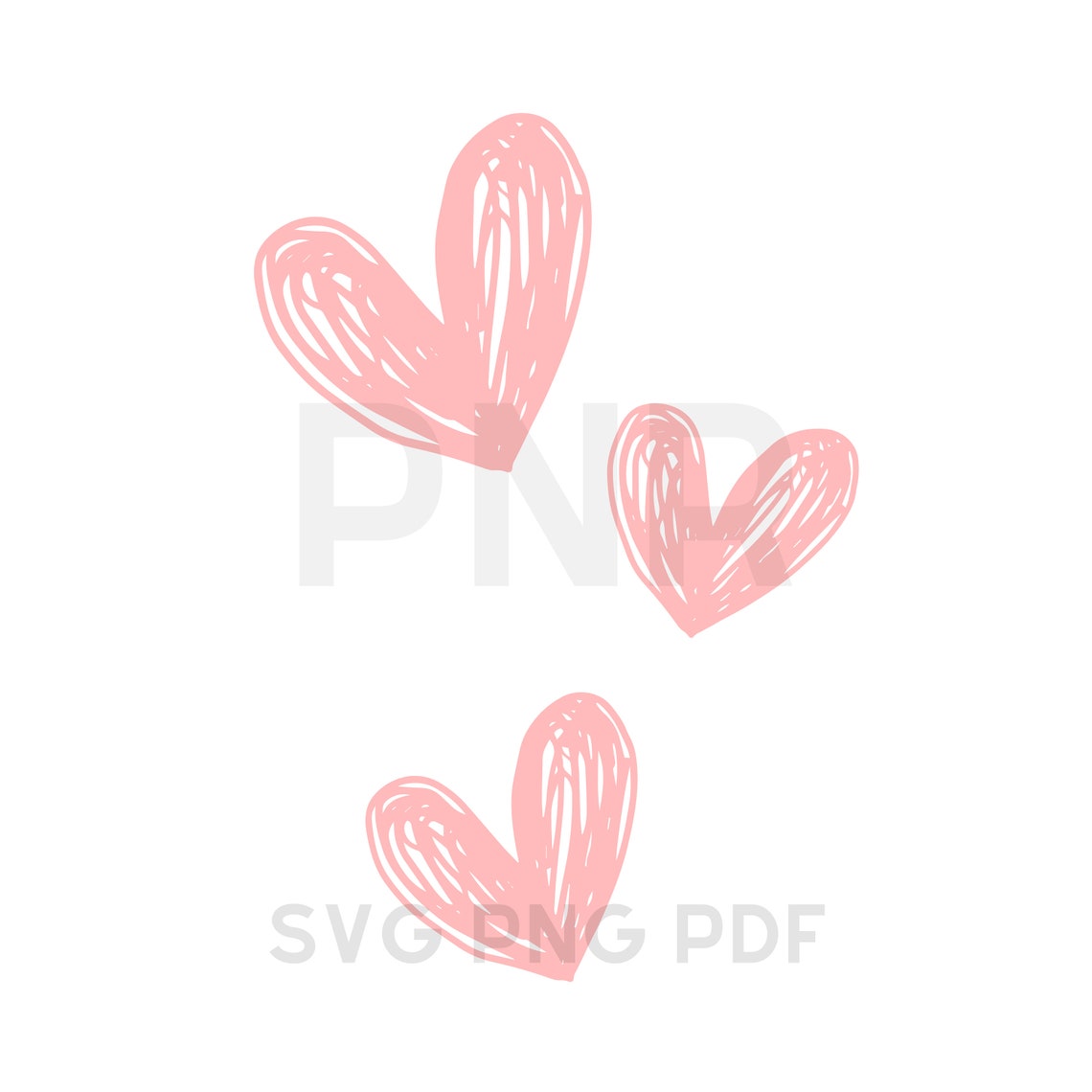 Pink Heart, Pink Hearts Svg,png,pdf, 1 Pieces Svg - Etsy