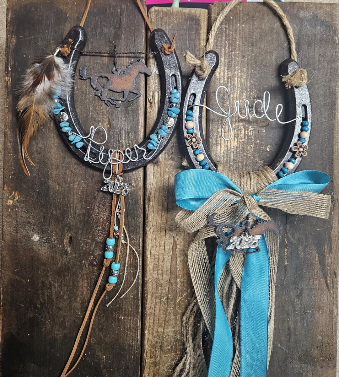 Horse Gift, Graduation Gift for Horse Lover, Personalized Horseshoe ...