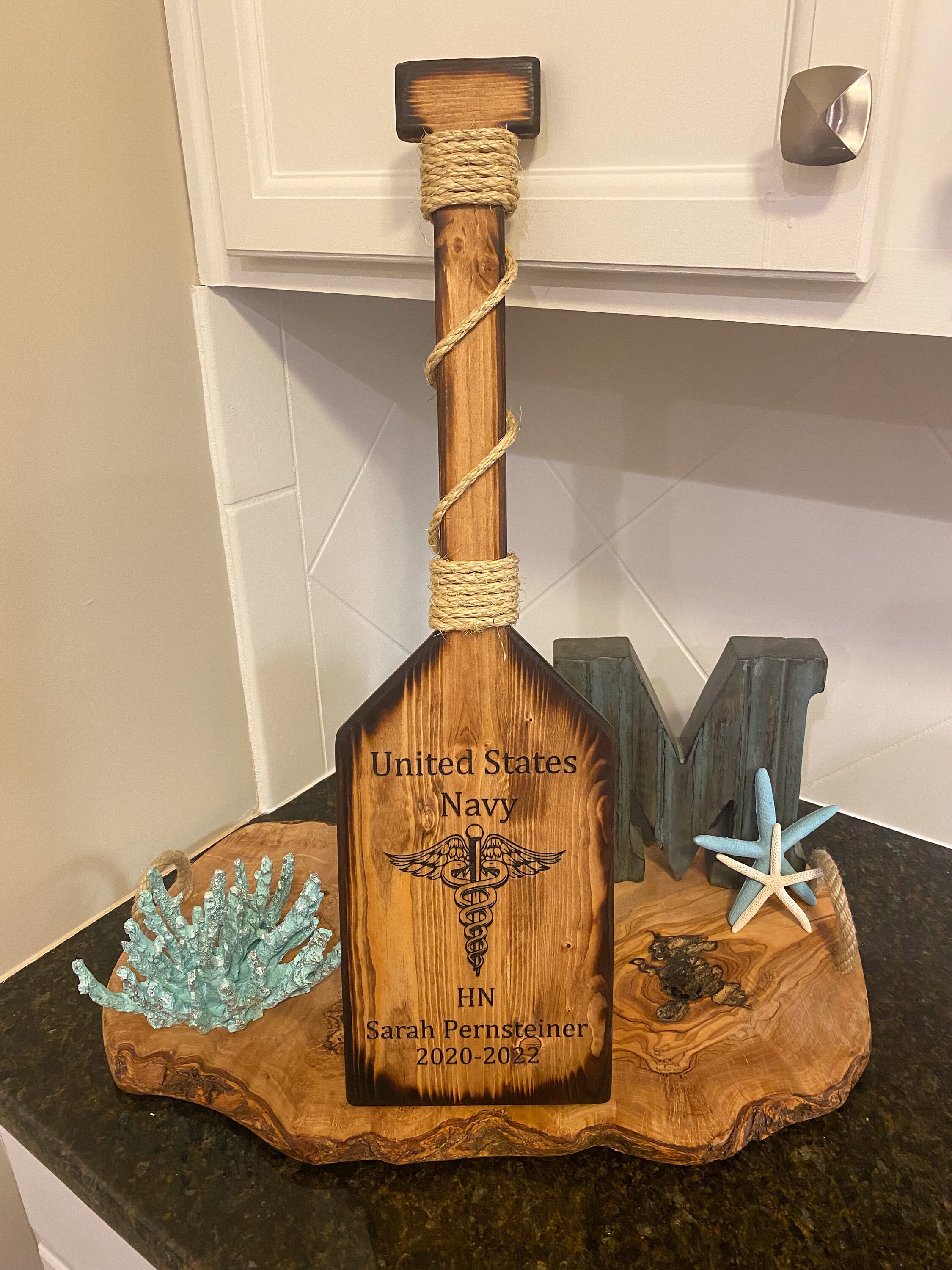 Nautical Paddle Decor-beach House, Lake House, Cabin and Personalized ...