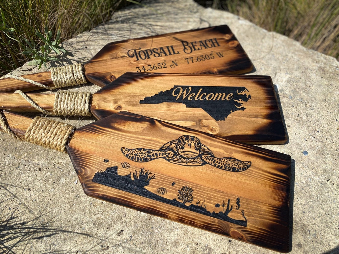 Nautical Paddle Decor-beach House, Lake House, Cabin and Personalized ...