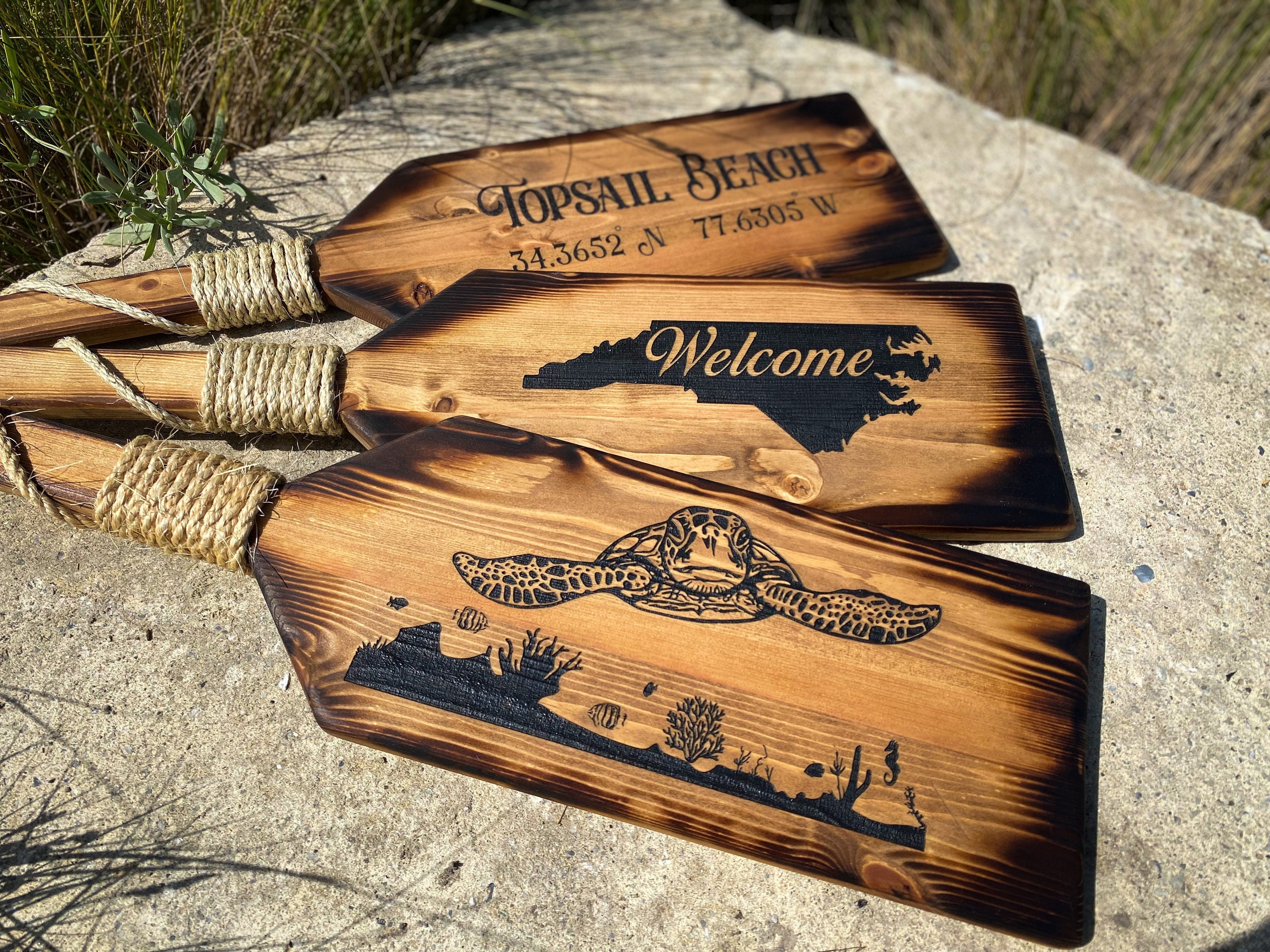 Nautical Paddle Decor-beach House, Lake House, Cabin and Personalized ...