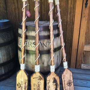 Nautical Paddle Decor-beach House, Lake House, Cabin and Personalized ...