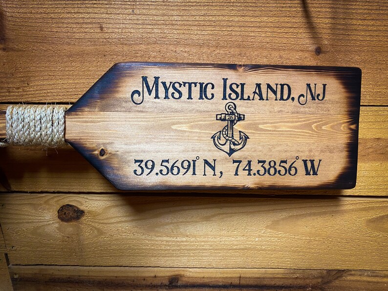 Nautical Paddle Decor-beach House Lake House Cabin and - Etsy