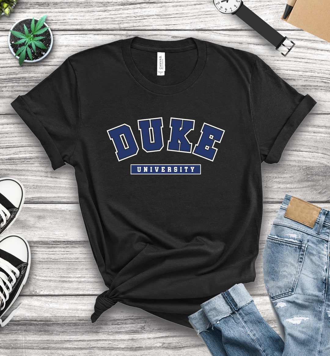 Duke University Unisex Shirt, University USA T-shirts, Duke College Tee ...