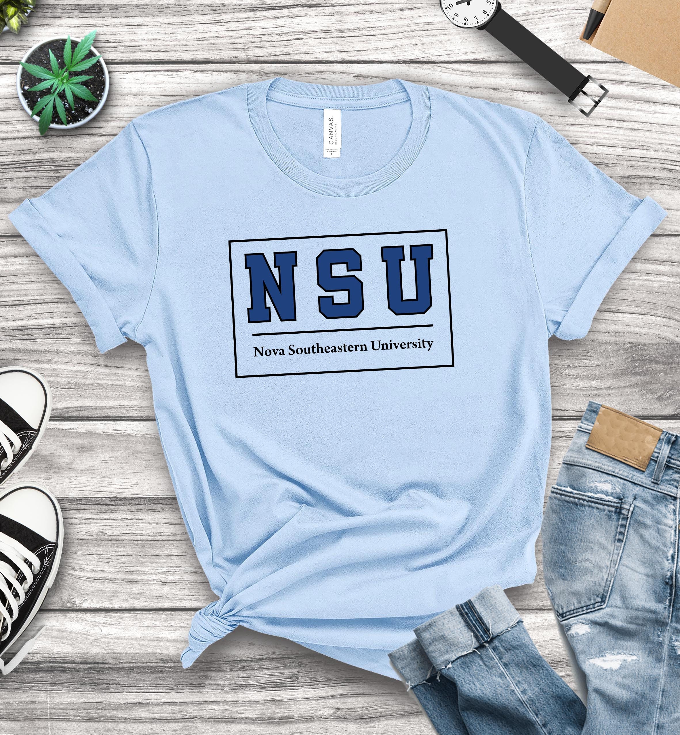 NSU Nova Southeastern University Shirt, NSU Unisex T-shirt, Nova ...
