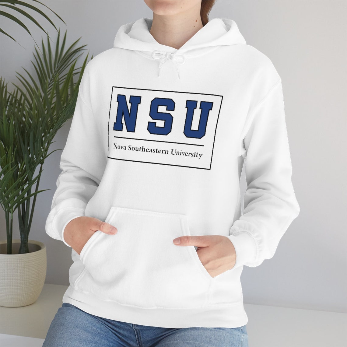 NSU Nova Southeastern University Unisex Hoodie, NSU University USA ...