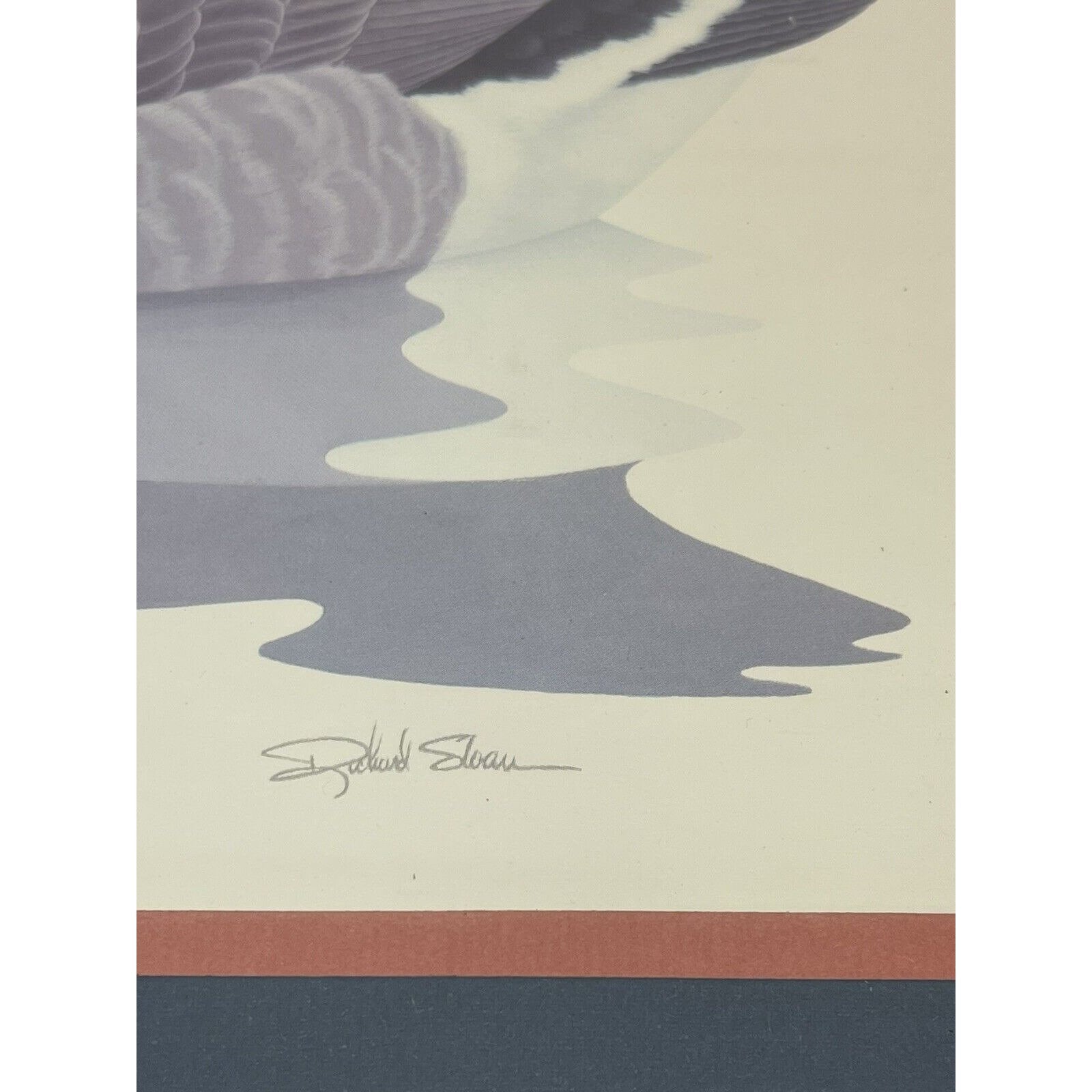 Richard Sloan Framed Duck Print Hand Signed Nature Artist - Etsy