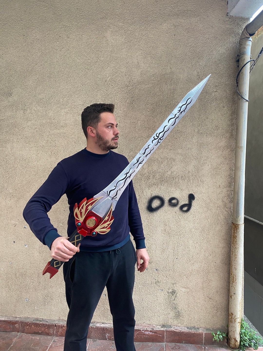 Power Rangers Legacy Red Ranger Sword 3D Print - Etsy Australia