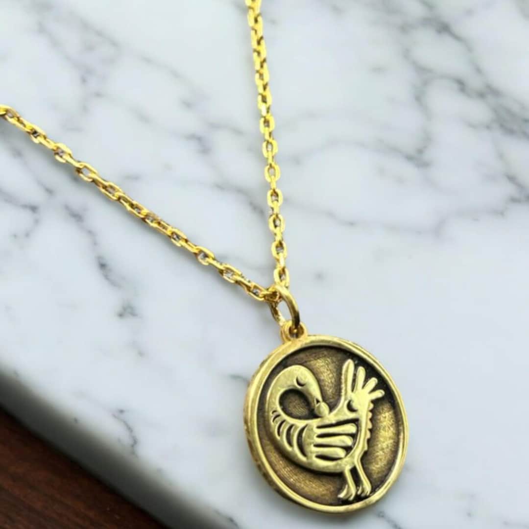Silver Sankofa Bird Necklace, Silver African Pendant, Adinkra Symbol ...
