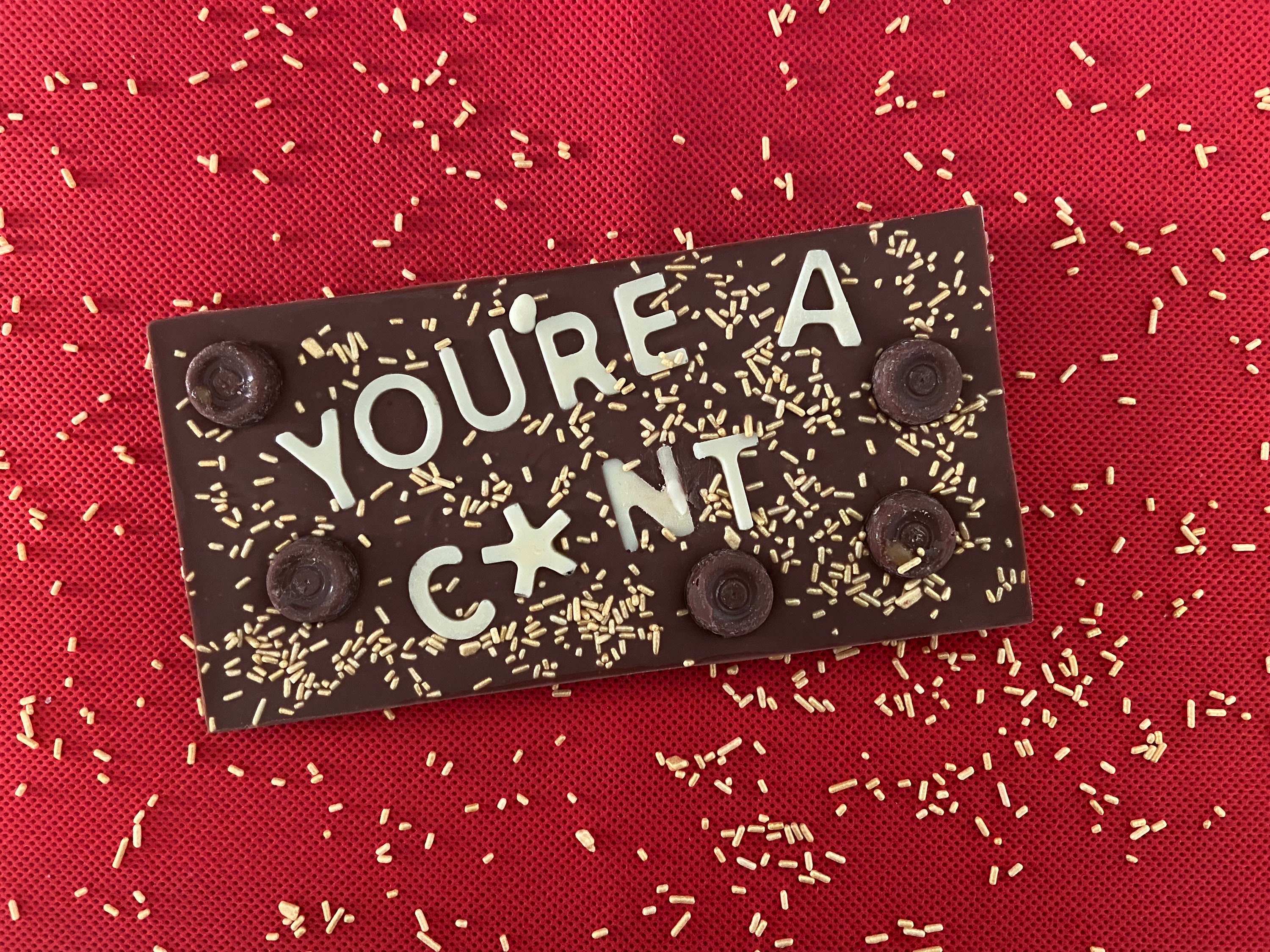 Custom Message Chocolate Bar - Etsy UK