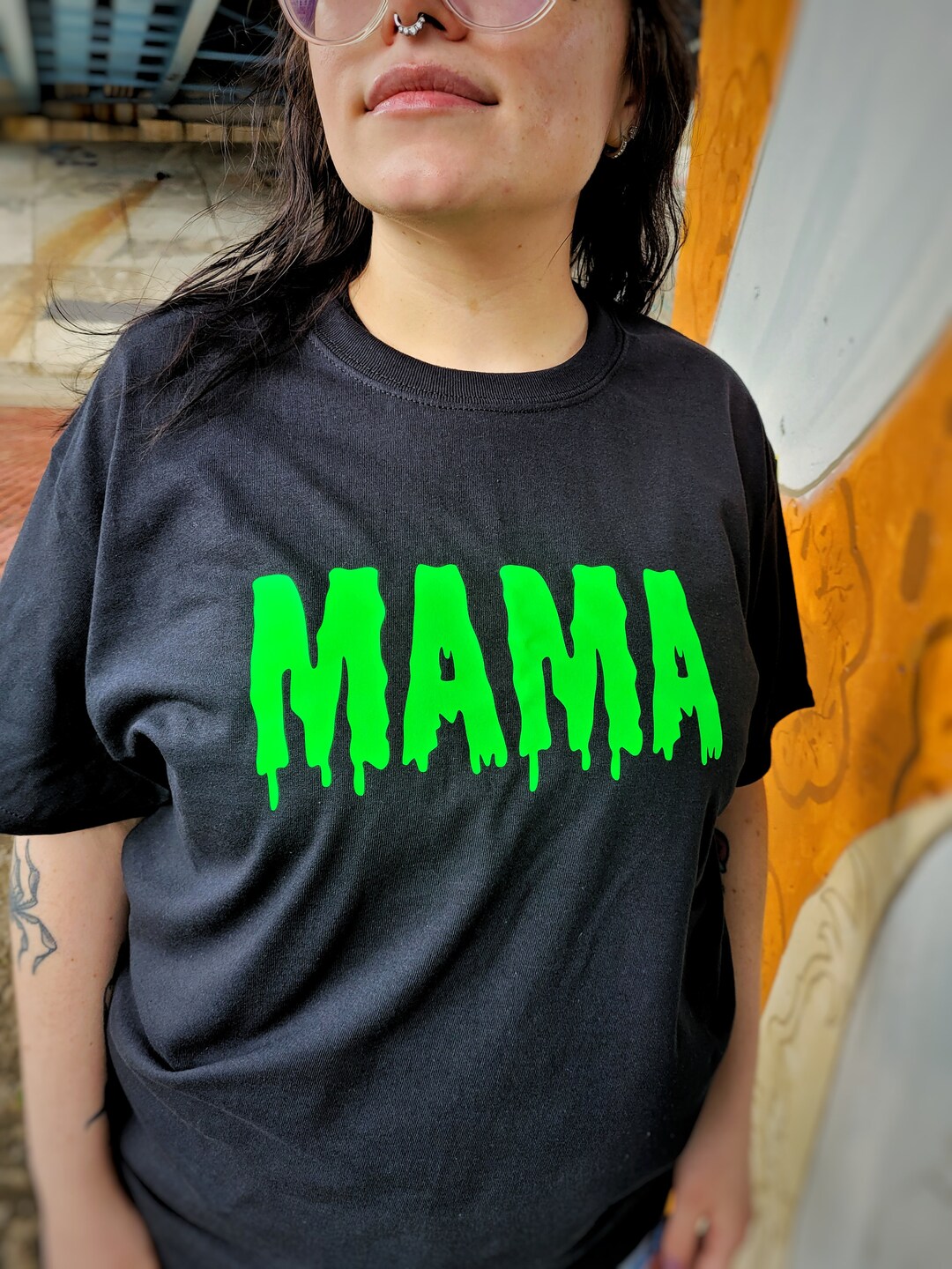 Mama Dripping Font Shirt, Goth Mom, Gift for Mom, Mothers Day Gift ...