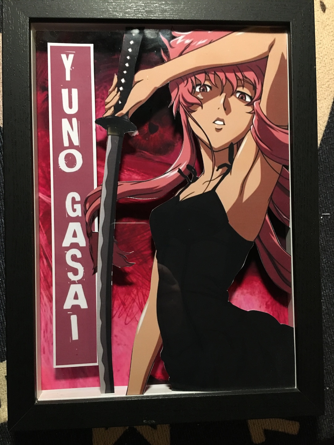 Yuno Gasai 3D Frame/frame - Etsy