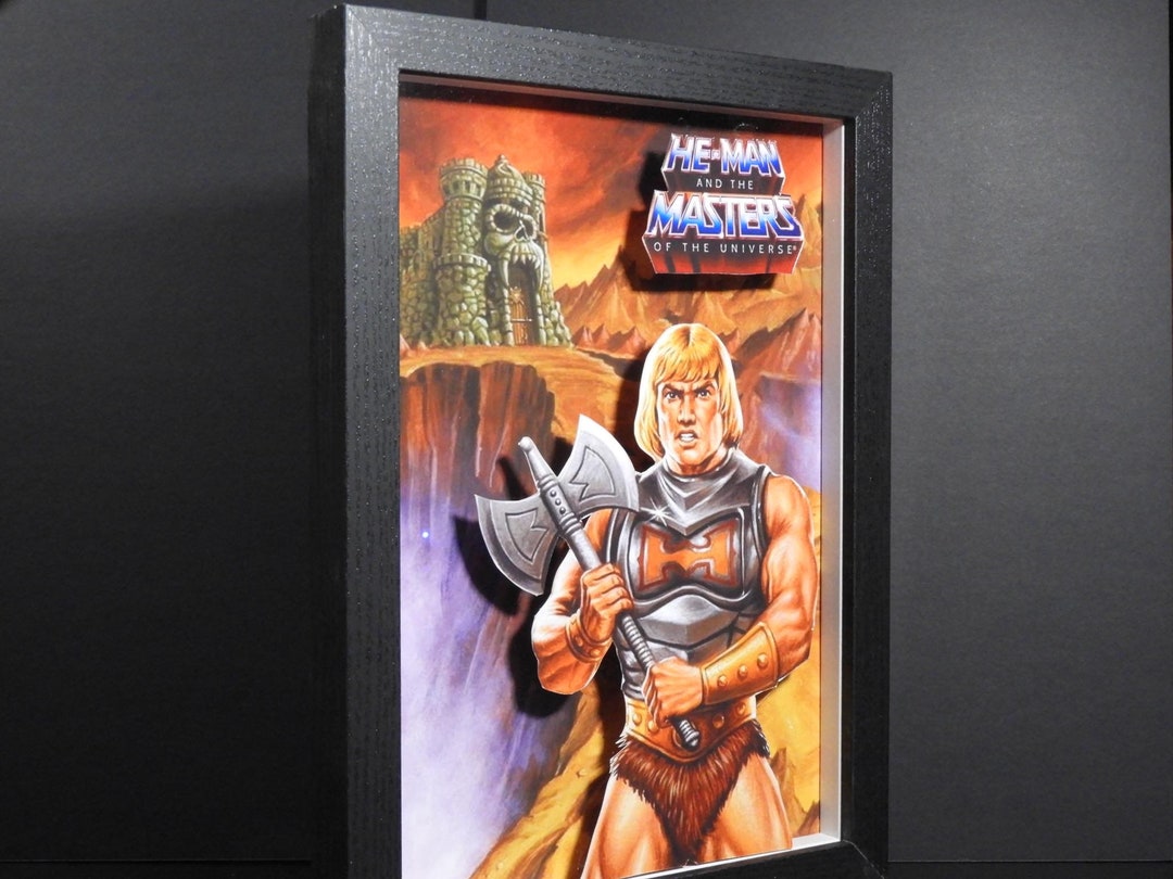 He-man Masters of the Universe Classic 3D Frame - Etsy