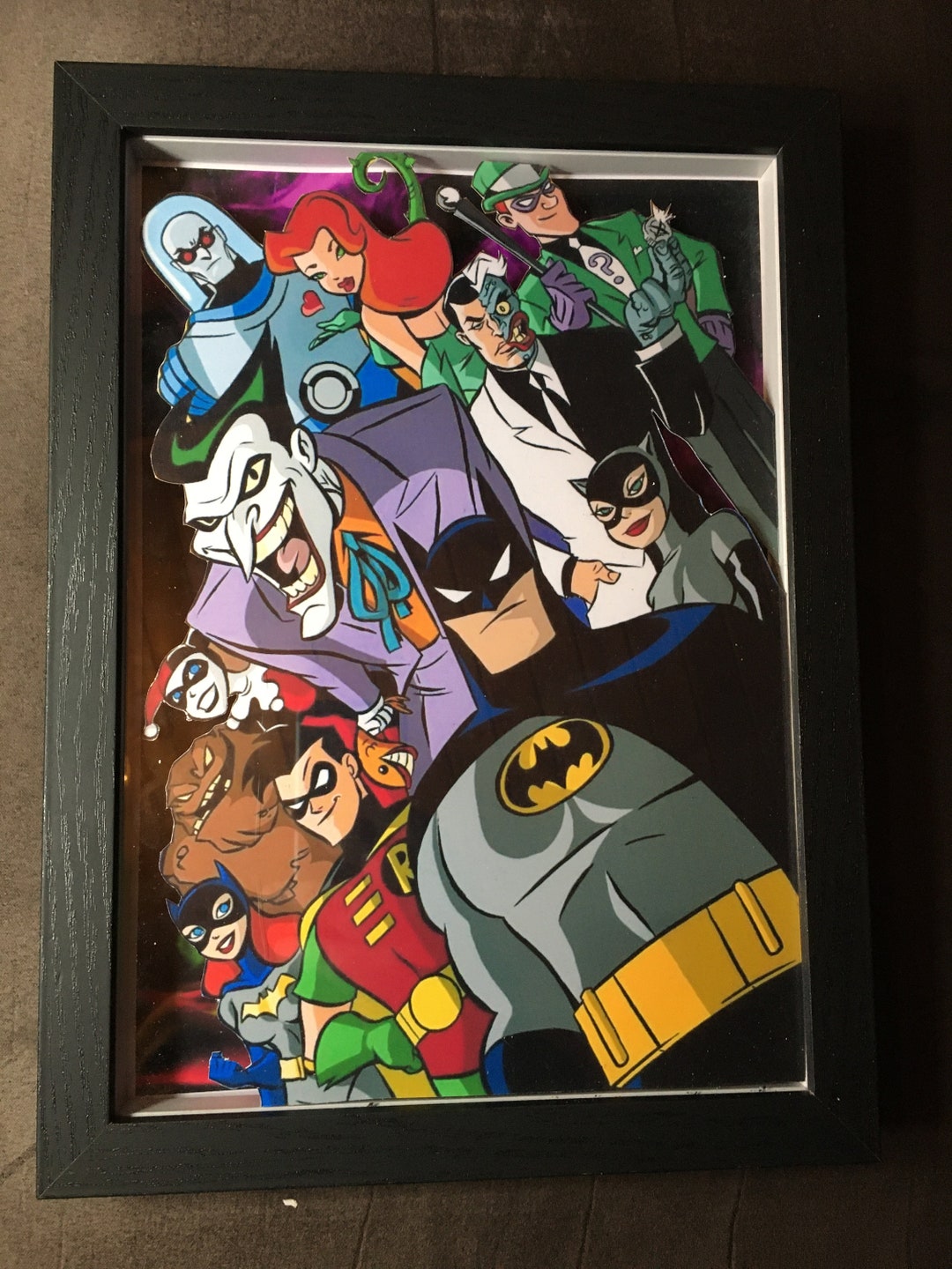 Batman 90s 3D Frame/frame - Etsy