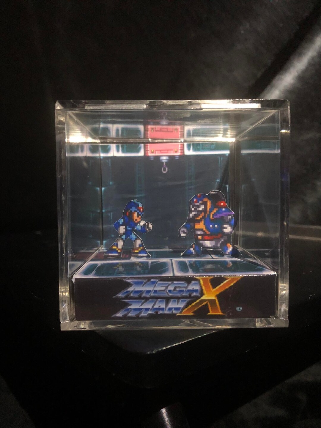 Mega Man X Diorama, Decoration Box - Etsy