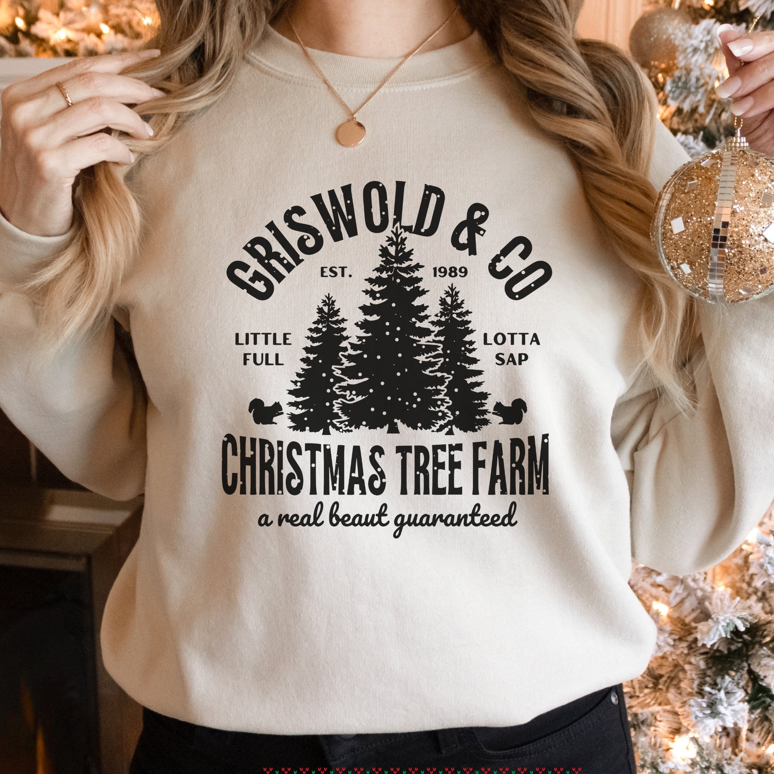 Griswold & Co Christmas Tree Logo Sweatshirt. National Lampoon's ...