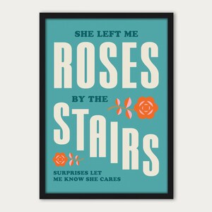 Blink 182 - All the Small Things | She Left Me Roses Lyrics Print ...