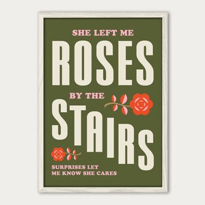 Blink 182 - All the Small Things | She Left Me Roses Lyrics Print ...
