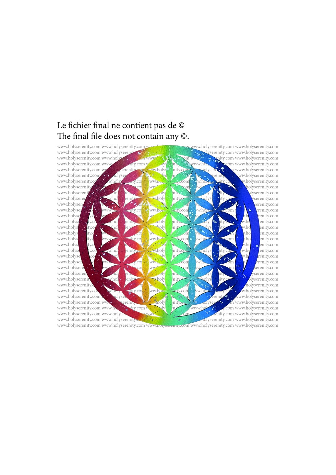 Flower of Life Chakras, Flowers of Life Colors Chakras, Flower of Life ...