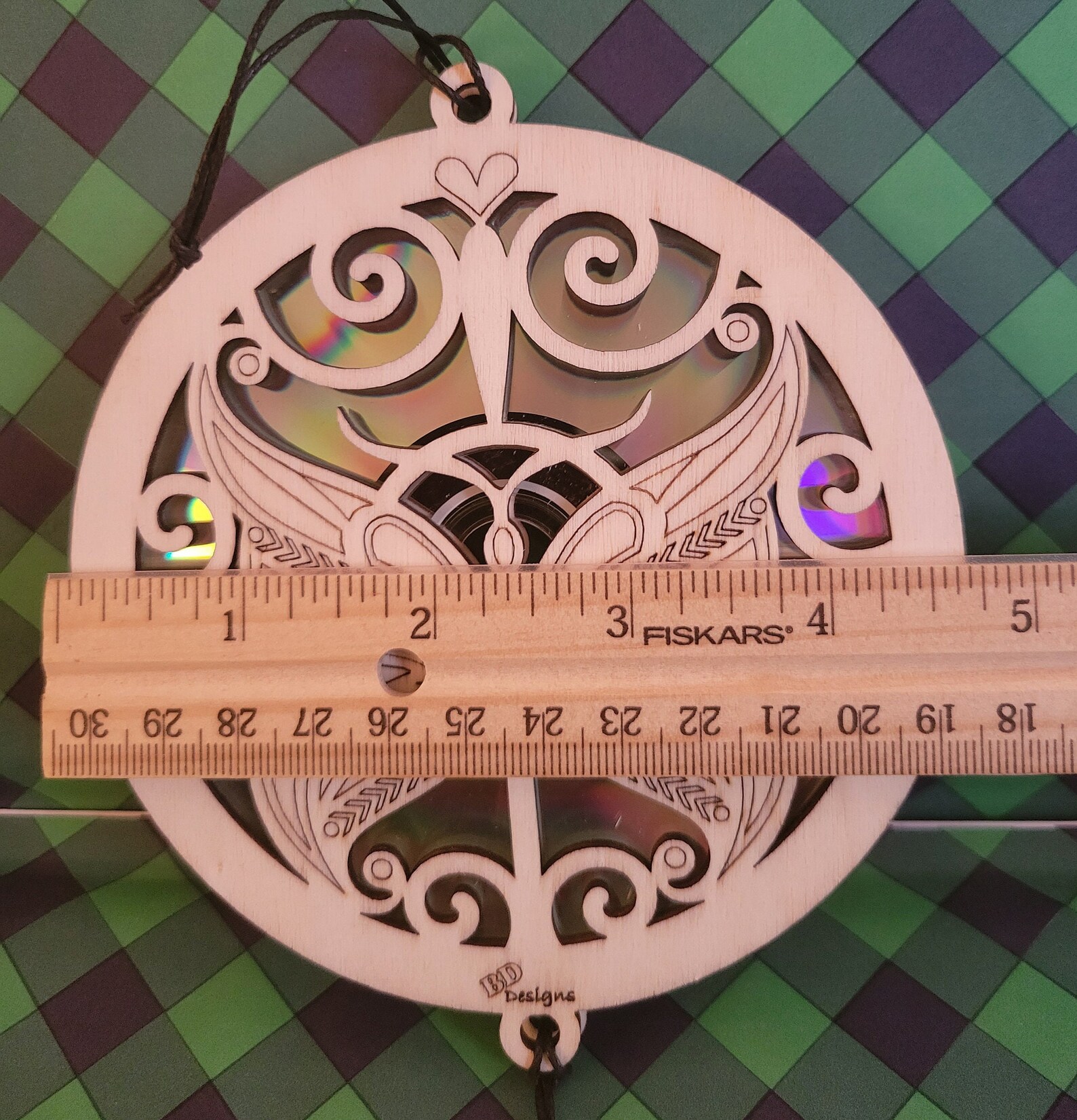 Butterfly Suncatcher Reflector Upcycled Cds Laser Cut - Etsy