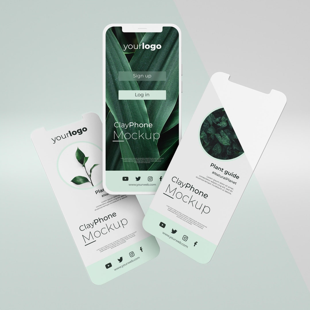IPhone Mockup, iPhone App Interface Mockup, Interface Mockup, Device ...
