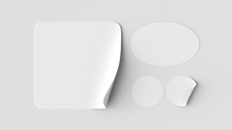 Sticker Mockup, Sticker Mockup Psd, Sticker Mockup Bundle - Etsy