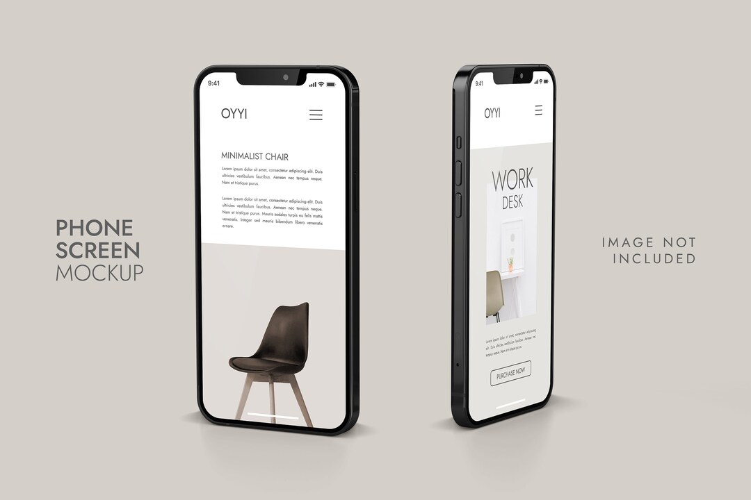 IPhone Mockup, iPhone App Interface Mockup, Interface Mockup, Device ...