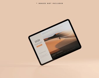 IPad Pro Mockup, Tablet Mockup Flat Lay, Mock up Photos, Screen Mockup ...