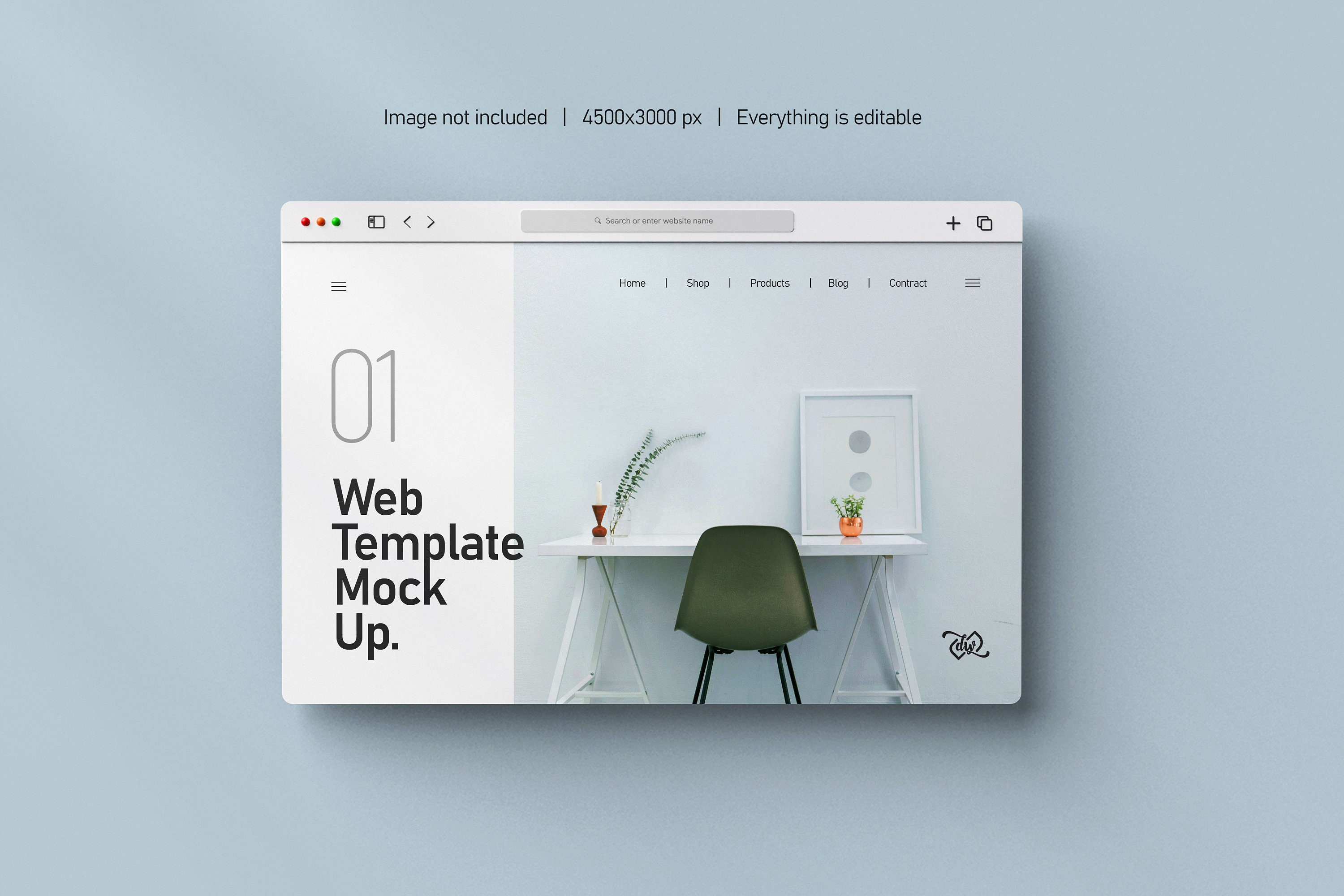 Website Landing Page, Landing Page Mockup, Minimal Mockup, Website ...