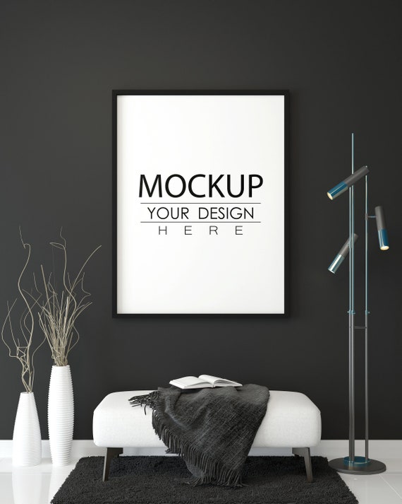 Classy Modern Mockup Interior Mockup Mockup Frame Wall Art - Etsy