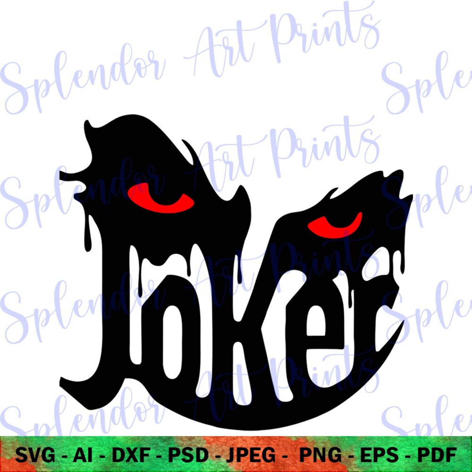 JOKER SVG Joker Smile Svg Gothic Svg Joker Grin Grinning - Etsy UK