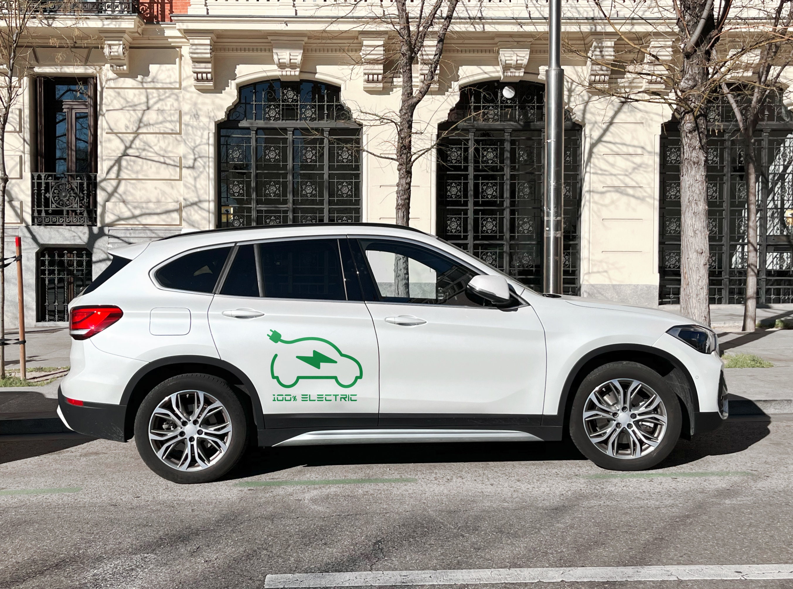 100% ELECTRIC SVG, Car Svg, Electric Car Svg, Svg for Cricut, Car ...