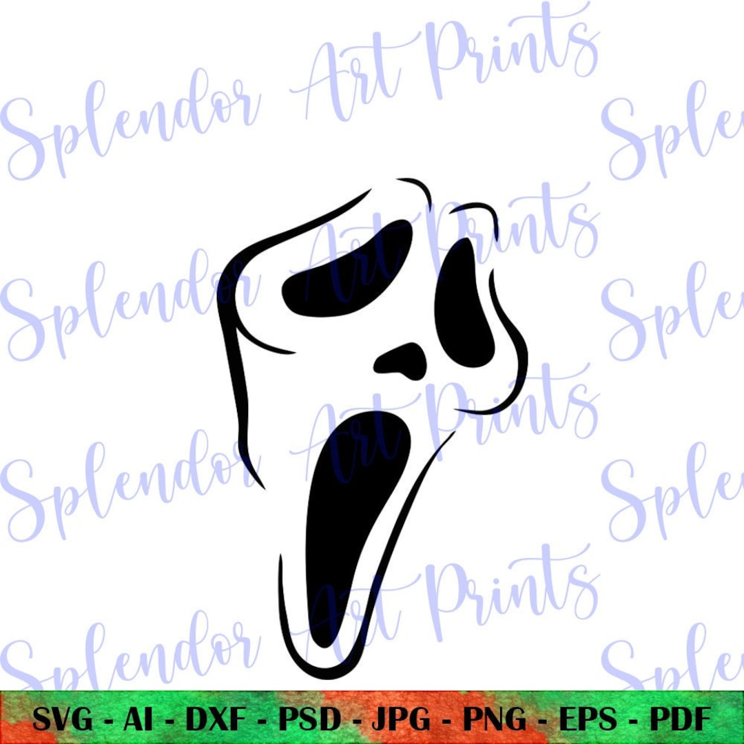 SCREAM SVG, Gothic Svg, Halloween Svg, Horror Movie Svg, Happy ...