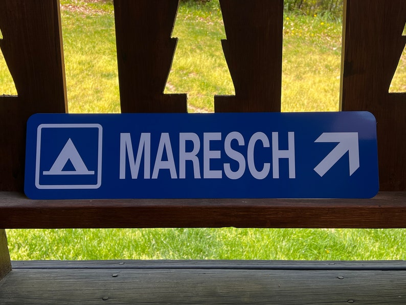 Customizable Metal & Vinyl Trail Signs Colored Trailhead Signs Hiking ...