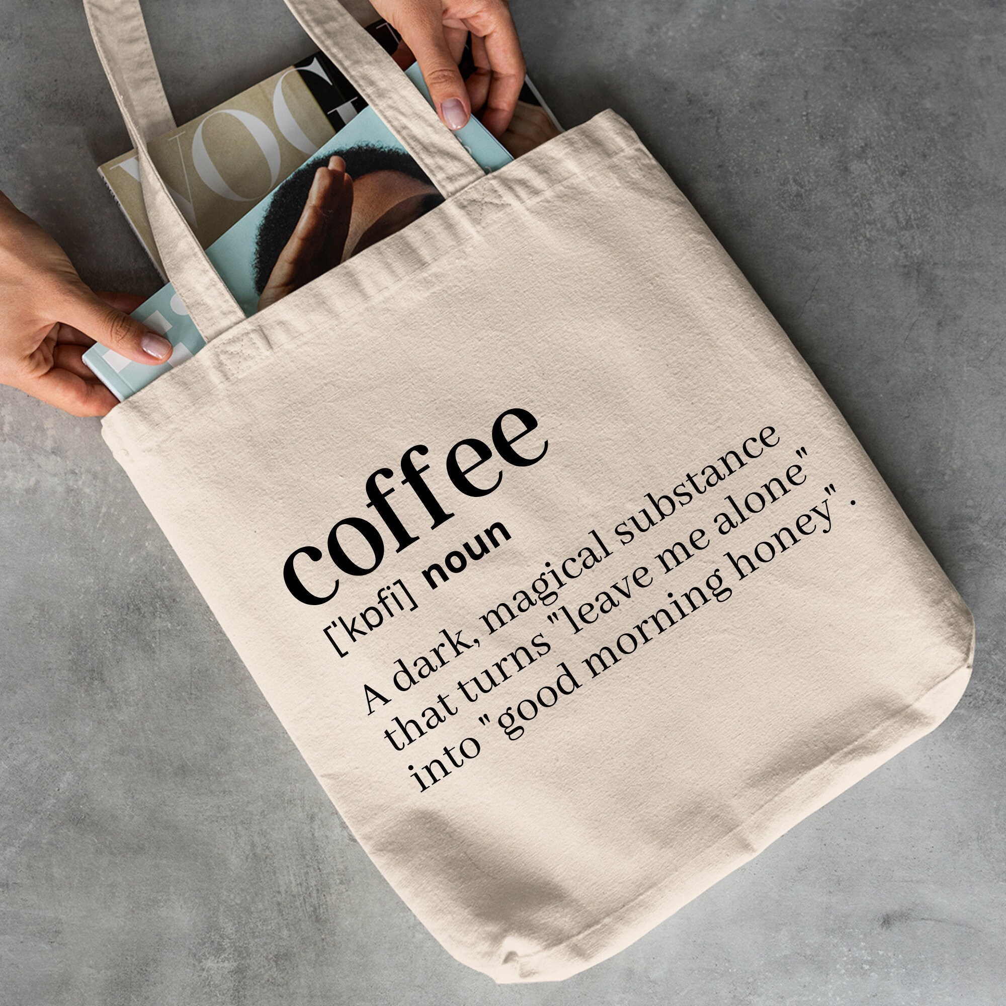 COFFEE Definition Svg & Cut Files for Crafters Digital Downloads ...