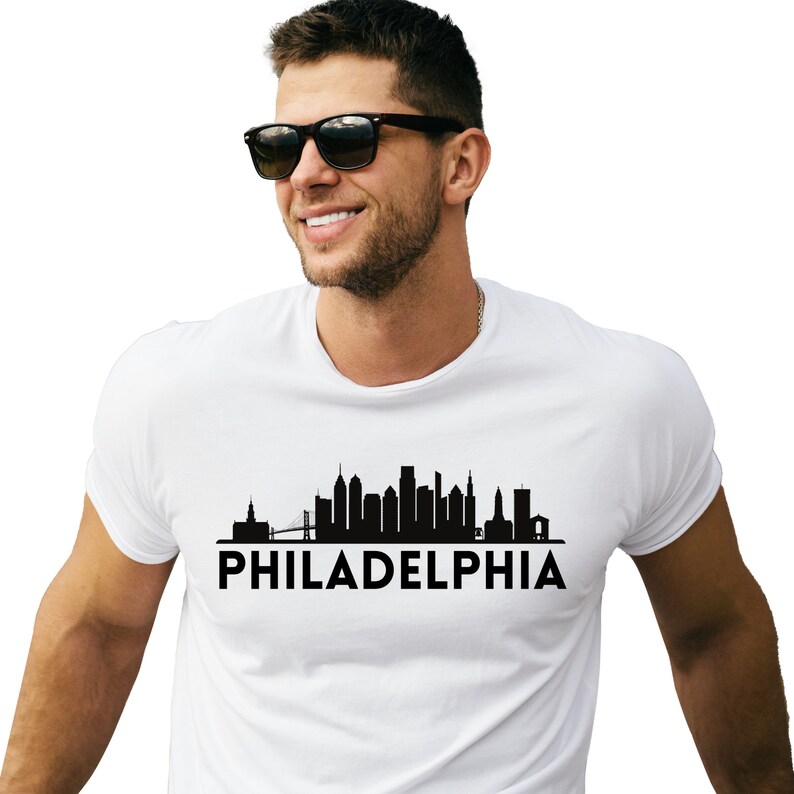 Philadelphia SVG PNG & Cut Files for Cricut, Philadelphia Skyline Svg ...