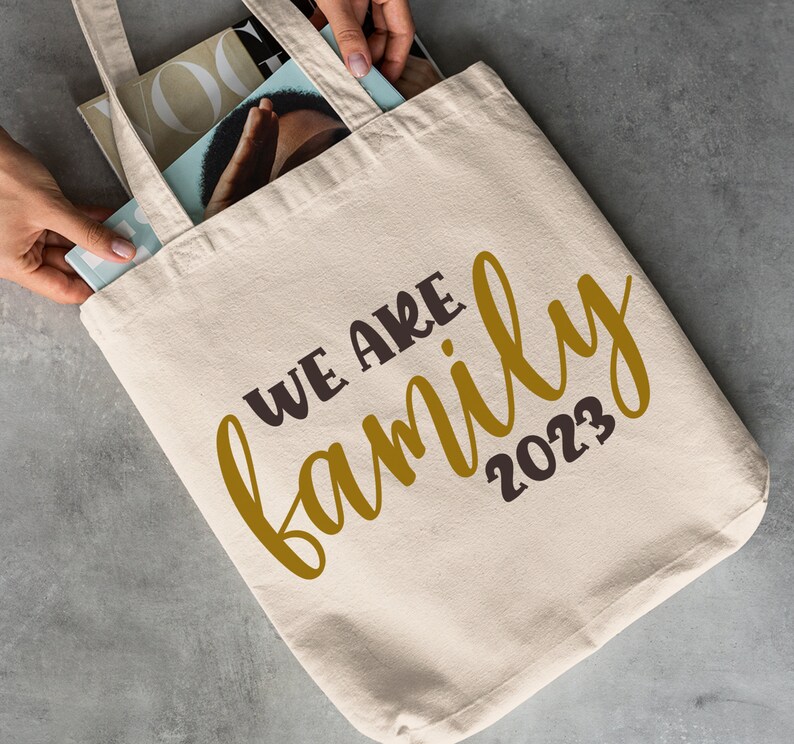 We Are Family 2023 SVG Digital Download Cut File for Crafters, Family ...